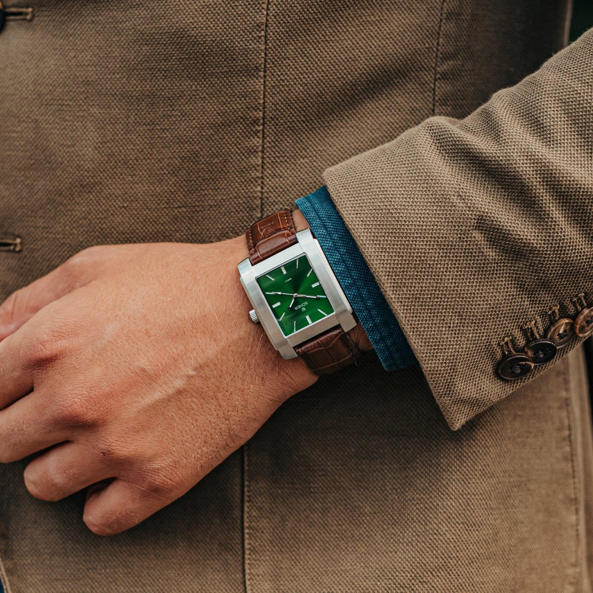 The Allure of the Square Wrist Watch