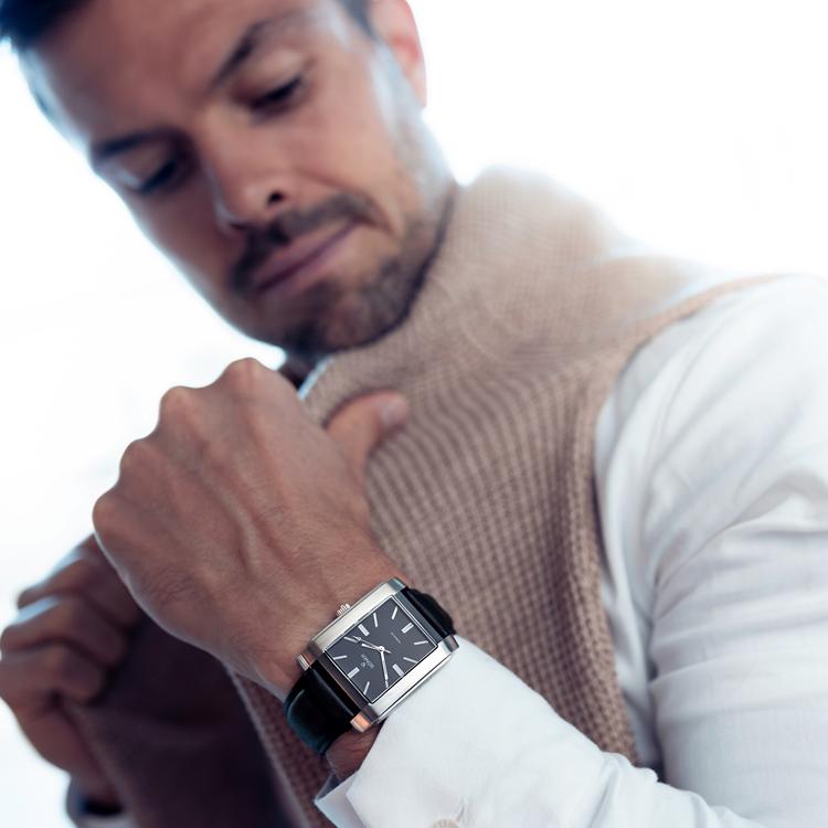 Legacy Gent's Dress Watches | Elegant Rectangular Watches for Men