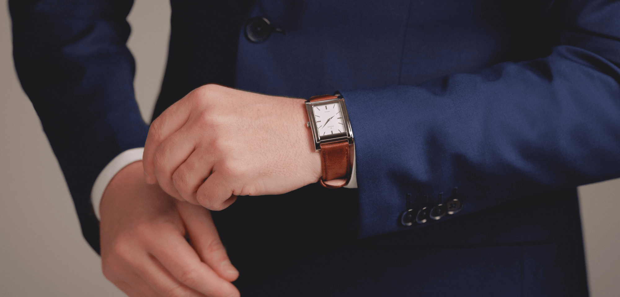 Premium Rectangular Quartz Watches | Swiss & Japanese Movements