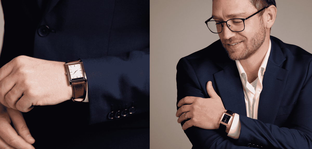 Rectangular Watches for Men | Bold Designs with Art Deco Elegance